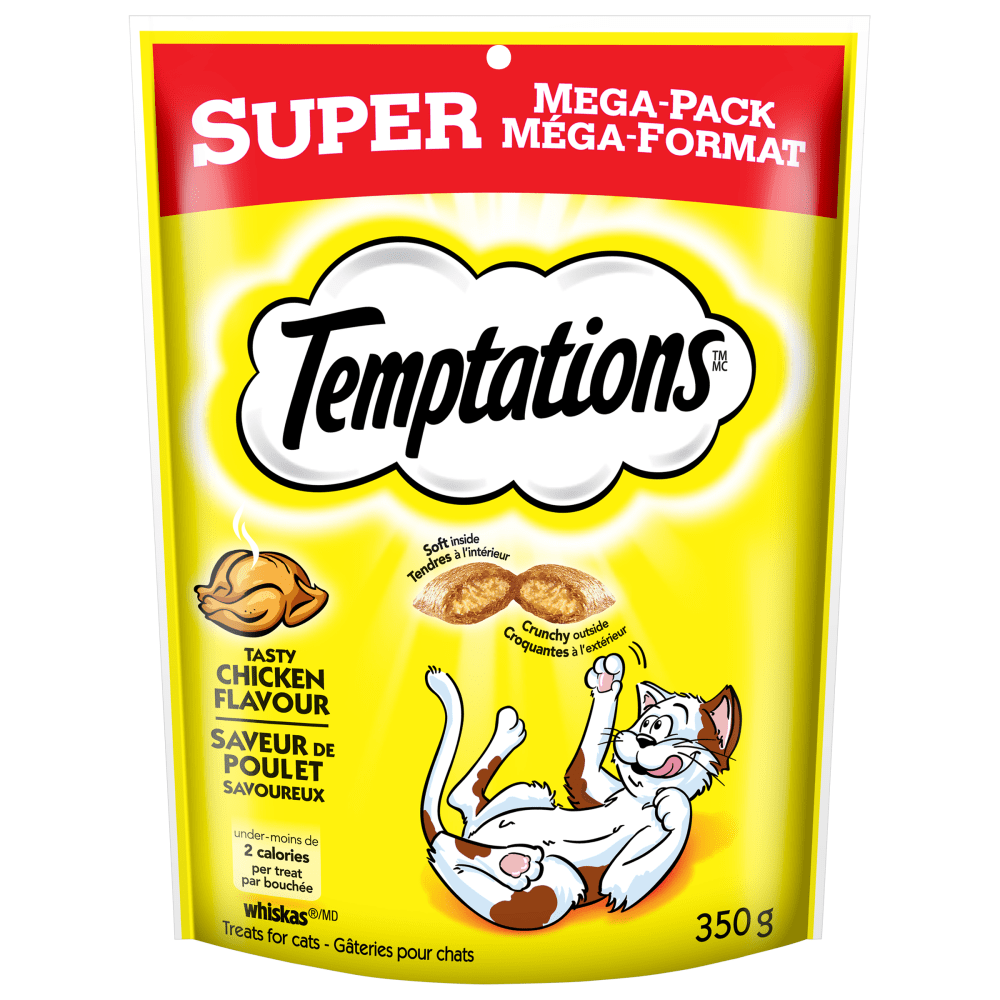 TEMPTATIONS™ Cat Treats, Tasty Chicken Flavour